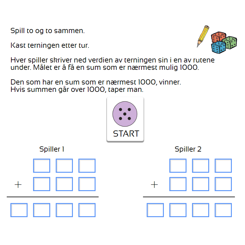 Matematikk 1-4 Et interaktivt læremiddel i matematikk for småtrinnet.